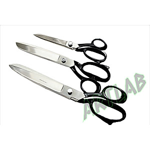 German Premium Tailor Scissors Heavy Duty Fabric Cutting Tailor Shear Upholstery 12 inch Dressmaking Sewing Scissors CYNAMED
