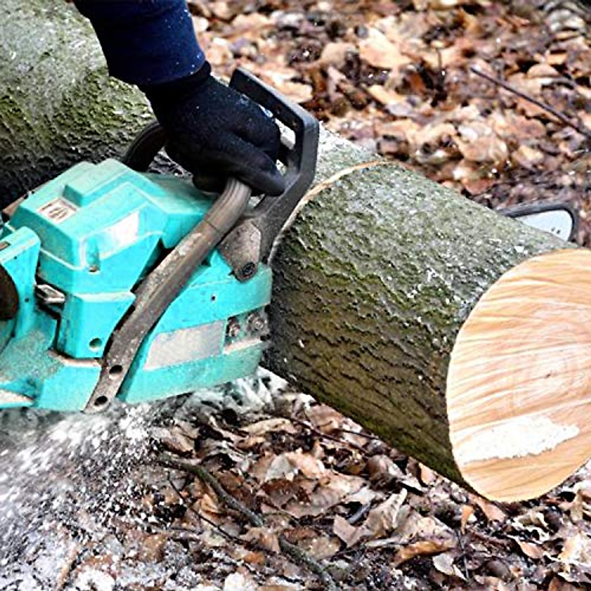 Buezeu (3 Pack) 18 inch chainsaw chain 3/8"LP .050" Gauge, 62 Drive Links for Echo, Poulan, Remington (18-Inch 62DL).