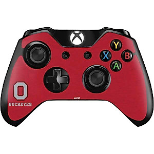 Skinit Decal Gaming Skin Compatible with Xbox One Controller - Officially Licensed Ohio State University OSU Ohio State O Design