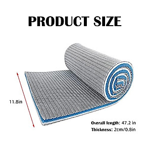 Eagles 8D Aquarium Filter Media,11.8 x 47.2 Inches Pond Filter Medi for Fish Tank and Pond, Washable and Reusable Koi Pond Filter Pad 8-Layer Super Filtering Effect Fish Pond Filter