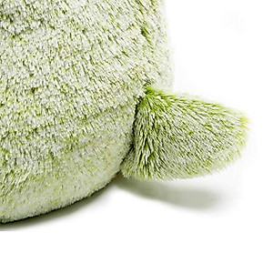 HollyHOME Plush Triceratops Dinosaur Cute Stuffed Animal Toy Soft Cuddly Doll for Kids Green 12 Inch