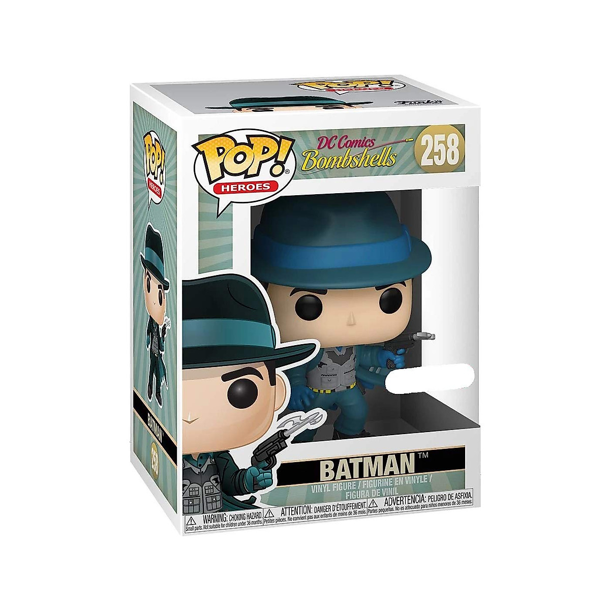 MPreview Pop! Heroes Dc Comics Bombshells #258 Batman Exclusive Vinyl Figure