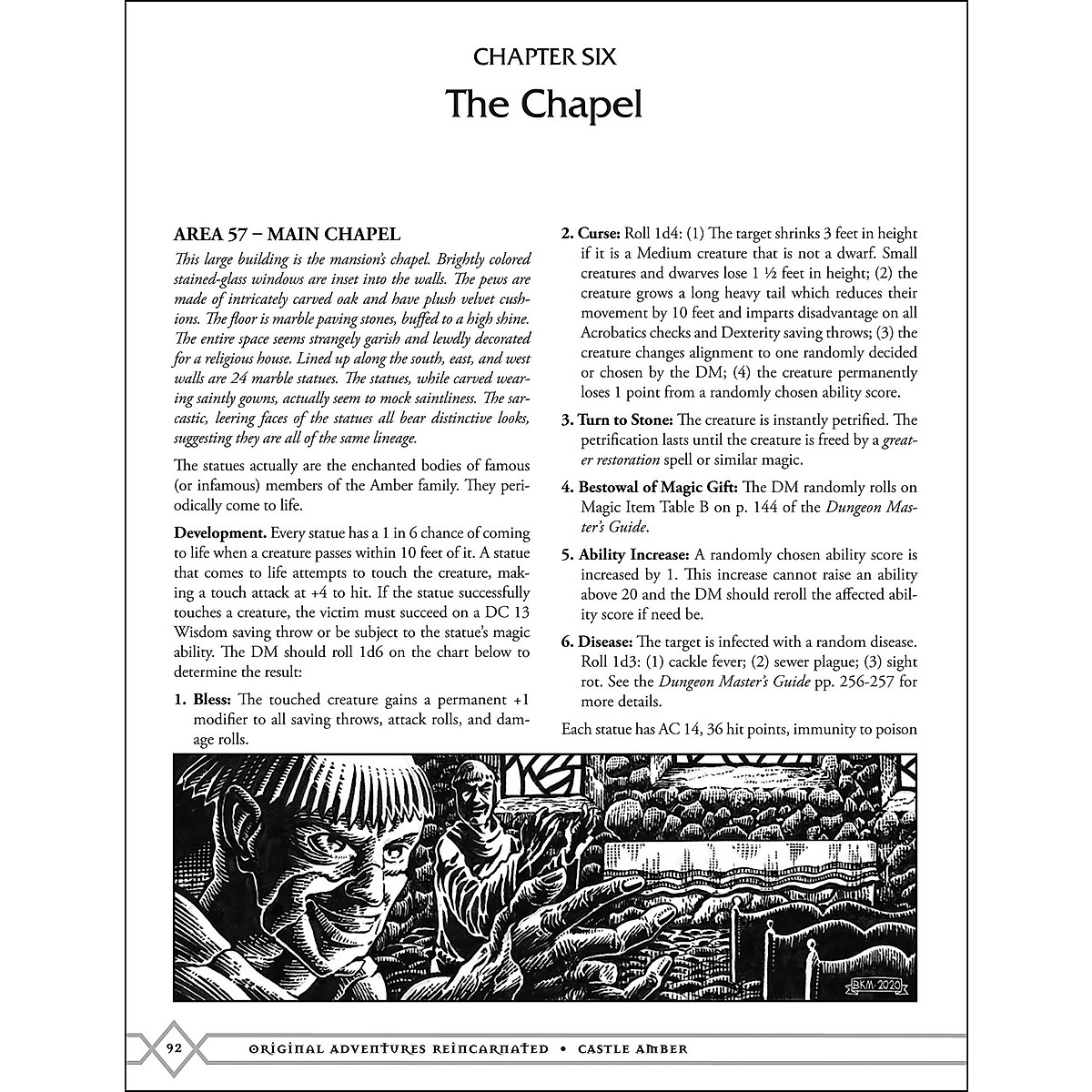 Goodman Games Original Adventures Reincarnated #5 - Castle Amber