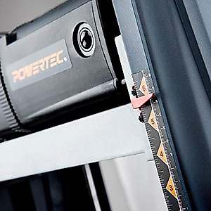 POWERTEC PL1252V 15 Amp 2-Blade Benchtop Thickness Planer For Woodworking | 12-1/2 in. Portable