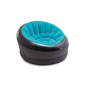 Intex Inflatable Empire Chair, 44" X 43" X 27", Color May Vary, 1 Pack
