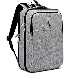 Marengo Smart Safe Business Travel Backpack with USB Charger Ebags for Men Women Office Work Mochilas Para Waterproof, Anti-Theft, Airline Approved, Fits 15.6" Laptops,Multi Compartment Backpack,Gray