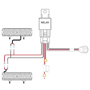 Nilight LED Light Bar 12 Inch Triple Row Spot Flood Combo Lights with Wiring Harness Kit for Fog Driving Work Lighting on Off-Road Truck SUV ATV UTV