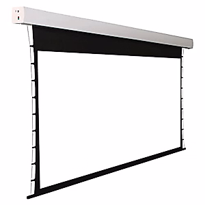 LIUYUNQI 16:9 Tab-tensioned Motorized Intelligent Electric Projection 4K Cinema Screen for Home Theater Projector