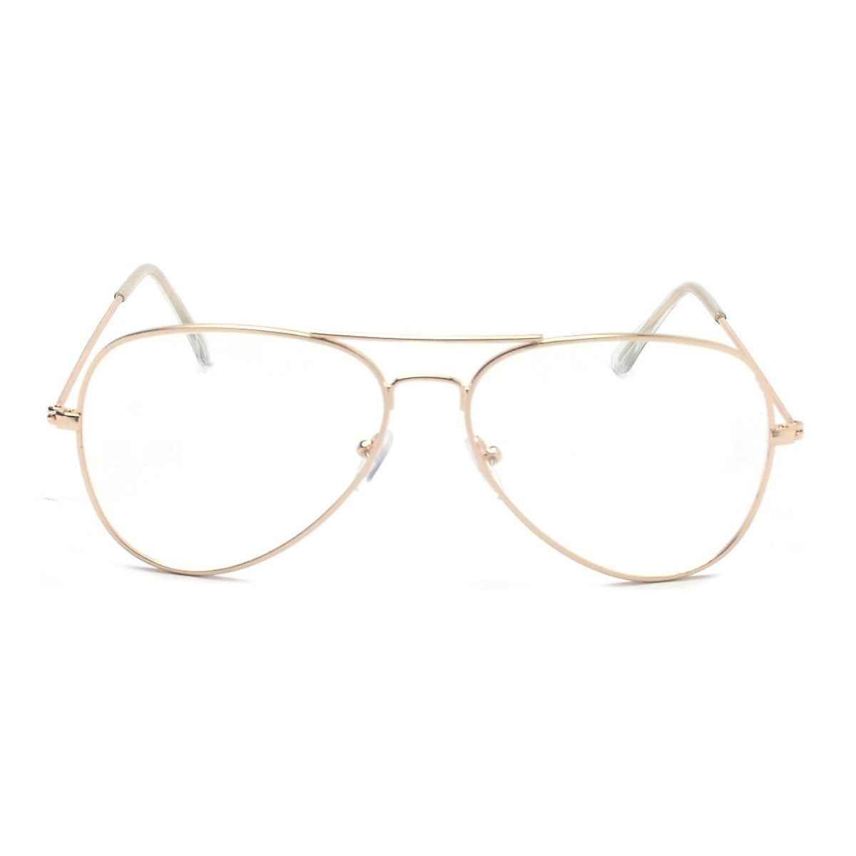 Outray Classic Aviator Metal Frame Clear Lens Glasses 2167c2 Gold