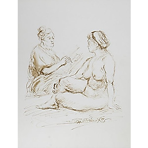 Artist and Nude Model - XIII