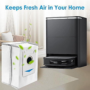 Dust Bag For ECOVACS DEEBOT X2 Omni Robot Vacuum 3L Large Capacity Replacement Bag 6PCS (6 PCS DUST BAG)