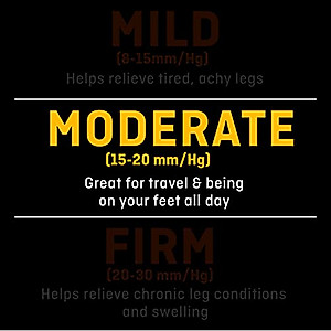 FUTURO Trouser Socks for Women Moderate (15-20 mm/Hg), Medium