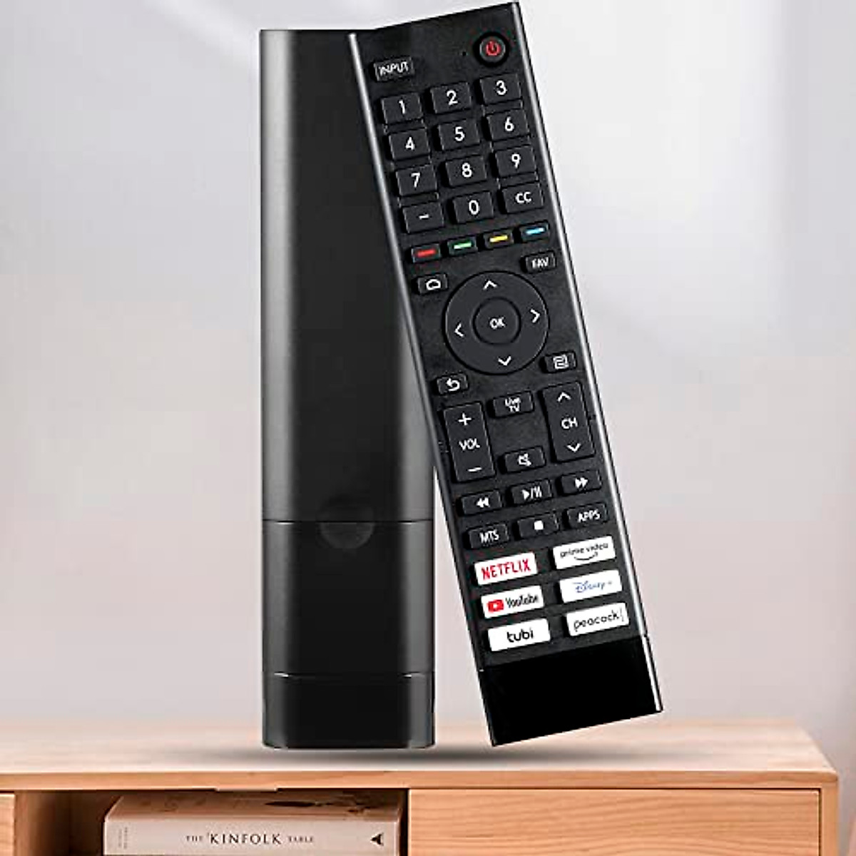 ERF3J80H Replacement TV Remote Control Fit for Hisense 4K UHD Android Smart TV