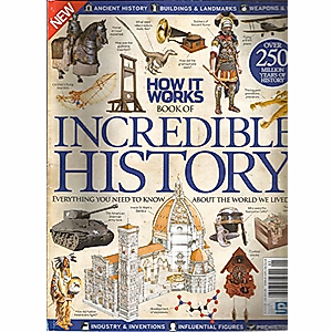 HOW IT WORKS, BOOK OF INCREDIBLE HISTORY, 2015 OVER 250 MILLION YEARS OF HISTORY