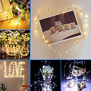 Smartdio 200 LED Solar Powered String Lights, 8 Modes 72ft Copper Wire Starry Lights, Outdoor Waterproof IP65 Fairy Christams Decorative Lights for Gardens,Homes,Wedding,Party (Warm White)