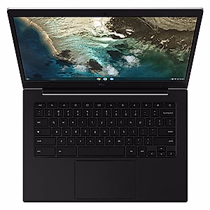 SAMSUNG Galaxy Chromebook Go Laptop (32GB, 4GB RAM, Wi-Fi + 4G LTE) 14.0" Intel N4500, Fully Unlocked for All Carriers, Chrome OS, Cellular Notebook w/ 180-Degree Hinge (Silver) (Renewed)