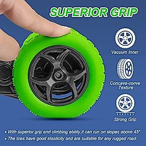 Remote Control Car RC Stunt Car for Kids, 4WD 2.4Ghz Double Sided 360° Rotating RC Car for Boys (Green)
