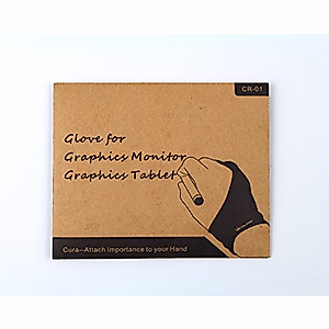 Huion Artist Glove for Drawing Tablet (1 Unit of Free Size, Good for Right Hand or Left Hand) - Cura CR-01