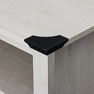 WAMPAT Fireplace TV Stand for ups to 75 inch TV,Industrial & Farmhouse Sliding Barn Door Media Console,Rustic Entertainment Center Cabinet for Living Room Bedroom,White