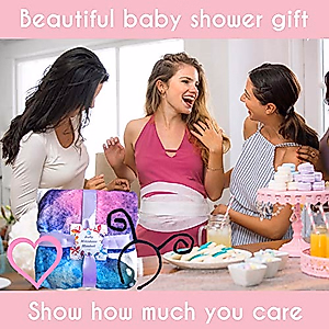 Evovee Baby Monthly Milestone Blanket Girl Butterfly Month Age Photo Photography Backdrop Newborn Girls Props Fleece Marker Headband New Moms