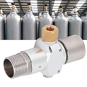 Coffee Nitrogen Charger Beer N2 Gas Regulator Mini with Gas Ball Lock Aluminum Alloy N2 Regulator 0‑30PSI PSI Tanks Pressure For Coffee Cocktail Refill