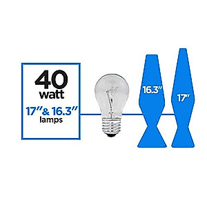 Lava Lamp Replacement Bulb (40 Watt Replacement Bulb is for 16.3" or 17")