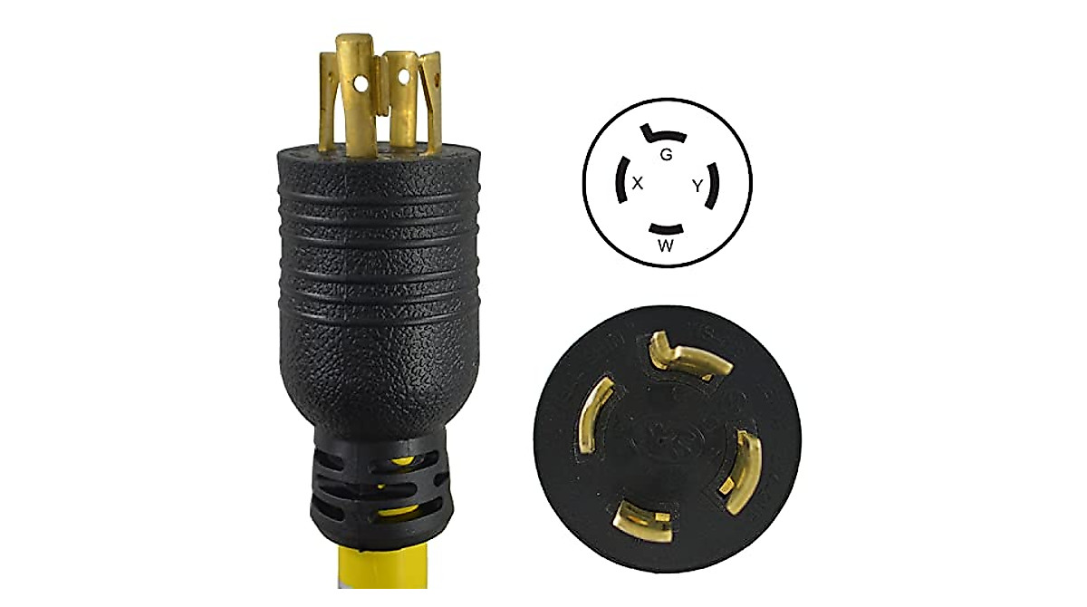 Conntek 20591 Heavy-Duty Generator Cord - 25 Feet