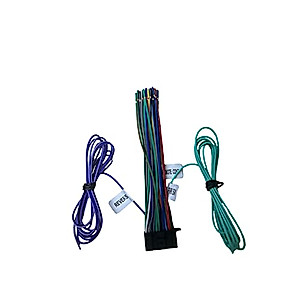IMC Audio Aftermarket Install Wire Harness Power Plug Radio Replace Compatible with Select Kenwood Stereos Models DNR476S DNX574S DNX575S DNX576S DNX577S DNX694S Plugs into Back of Select Stereos