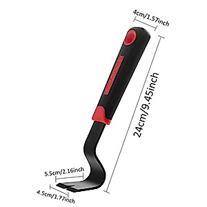 Payutou Trim Puller for Baseboard Removal Tool,Tile Removal Tool,Wood Trim Removal Tool,Flat Pry Bar,Baseboard Removal Tool for Removing Wood Floor,Tiles,Nail Pulling
