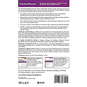 2019 The Child Psychotherapy Treatment Planner: Includes DSM-5 Updates