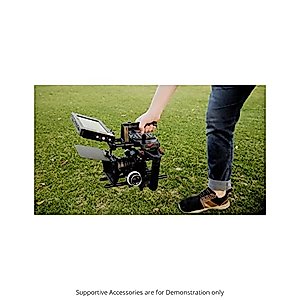 Filmcity Power Video Camera Cage Rig for DSLR/DSLM Cameras. Ergonomic & Secure Support, Adjustable Grip Handles. Quick Mounting, Multiple Accessory Threads, 1/4"-20 & 3/8"-16 Tripod Threads (FC-CTH)