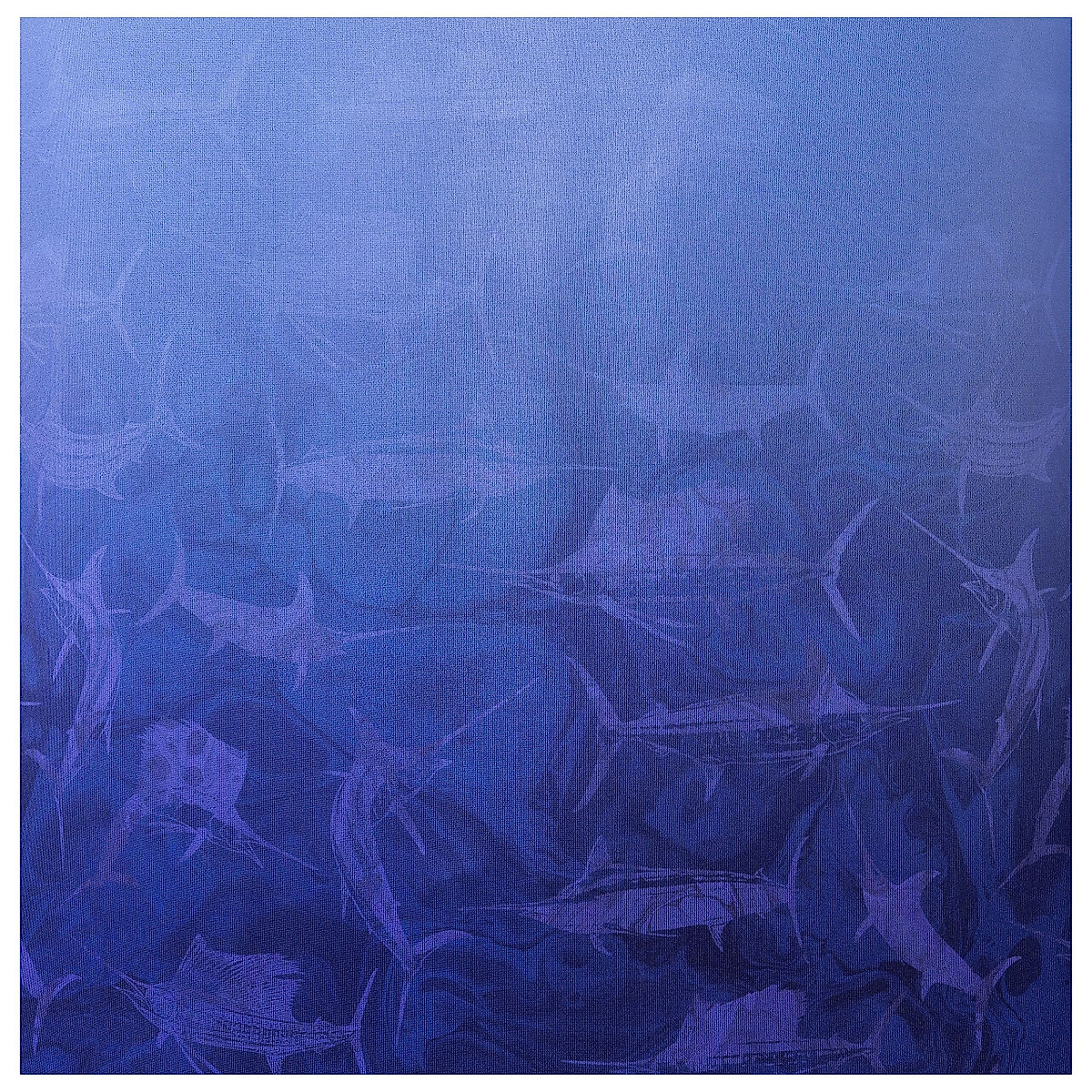 Guy Harvey Men's Ombre Bills Sun Protection Long Sleeve Shirt, Estate Blue/Ombre Bills, XX-Large