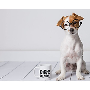 Dog Mom Gifts for Women - Funny Dog Mom Wine Glass & Coffee Mug for Mother’s Day, Christmas Gift, Best Friend Gift, Birthday’s, Grandma