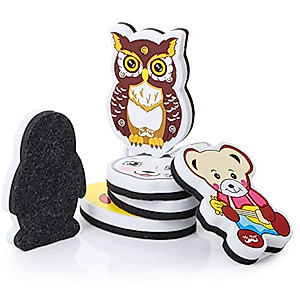 Mr. Pen - Whiteboard Eraser for Kids, Cute Dry Erase Erasers, 6 Pack, Magnetic Eraser for Dry-Erase Boards, Whiteboard Erasers for Classroom, Dry Erase Eraser, Dry Eraser Magnetic