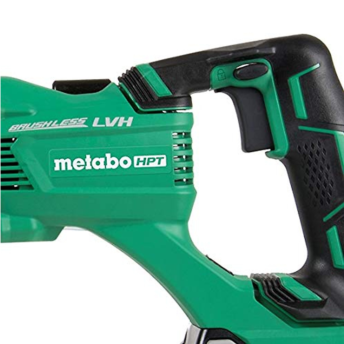 Metabo HPT Cordless Reciprocating Saw | Tool Only | No Battery | 3-Mode Selector W/Auto Mode | Tool-Less Blade Changing System | Large Rafter Hook | Lifetime Tool Warranty | Brushless | CR18DBLQ4