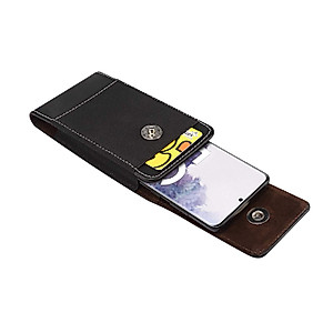 Men Cell Phone Belt Clip Loop Holster Card Holder Wallet Case for iPhone 15 Plus iPhone 14 Plus iPhone 15 14 13 12 Pro Max Google Pixel 8 Pro 7 Pro 6 Pro OnePlus 11 Nord N300