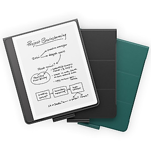 Introducing All-New Plant-Based Leather Folio Cover with Magnetic Attach, Designed with Sustainability in Mind for New Amazon Kindle Scribe