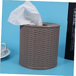 Alipis Cafe Decor Box Tissue Container Tissue Holder Toilet Tissue Dispenser Toilet Paper Dispenser Tissue Paper Holder Tissue Cover Crystal Holder Crystal Decor Roller Stand Classical