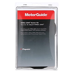 MotorGuide Pinpoint GPS NMEA2000 Starter Kit, Black