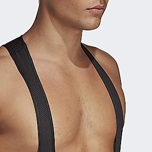 adidas mens adistar Padded Winter Bib Tights Black Large