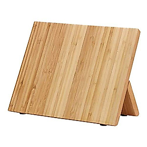 Bamboo Magnetic KNIFEdock - The kitchen Magnetic KNIFEdock has revolutionized storing and displaying your knifes both elegantly, and safely. This KNIFEdock keeps your cutlery close at hand.