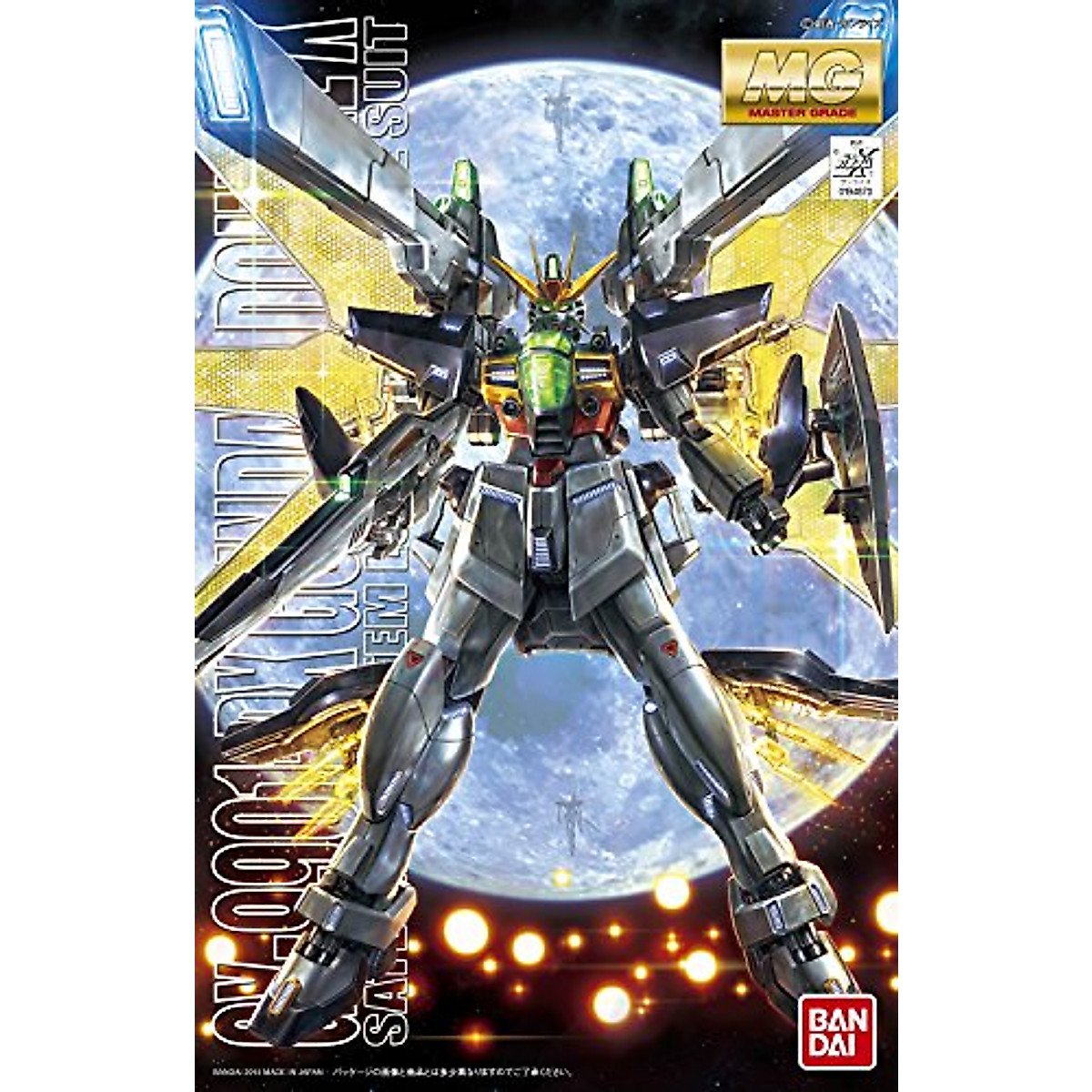 Bandai Hobby MG Gundam Double X Gundam X Model Kit, 1/100 Scale