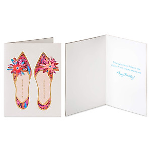 Papyrus Birthday Cards for Her, Shoes and Terrarium (2-Count)