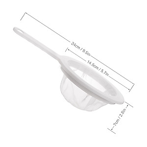 Clscea Fine Plastic Nylon Strainer kitchen Fine Mesh Sieve 80 mesh