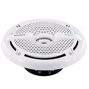 Sony XSMP1621 6 1/2-Inch coaxial 2-way Marine Speaker,White