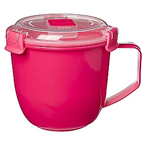 Sistema To Go Collection Soup Mug, Large, 1 Count, Colors may vary, 900 milliliters