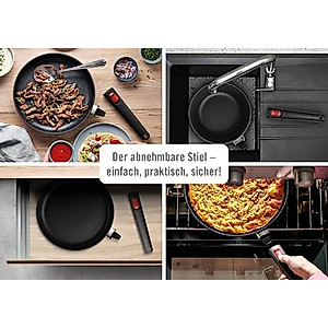 Woll Eco Lite Cast Iron High Rim Frying Pans, Induction Size Diameter 28 cm