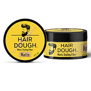 Hair Dough Styling Clay For Men, Matte Finish Molding Hair Wax Paste Quiff, Strong Hold Without The Shine