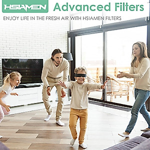 HSIAMEN 360 Combi Replacement Air Purifier Fan Filter Compatible with Dyson HP04 HP06 HP07 HP09 HP10 HP4B TP4A TP7A TP04 TP06 TP07 TP09 TP10 PH01 PH02 PH03 PH04 PH3A 970341-01 2-Pack