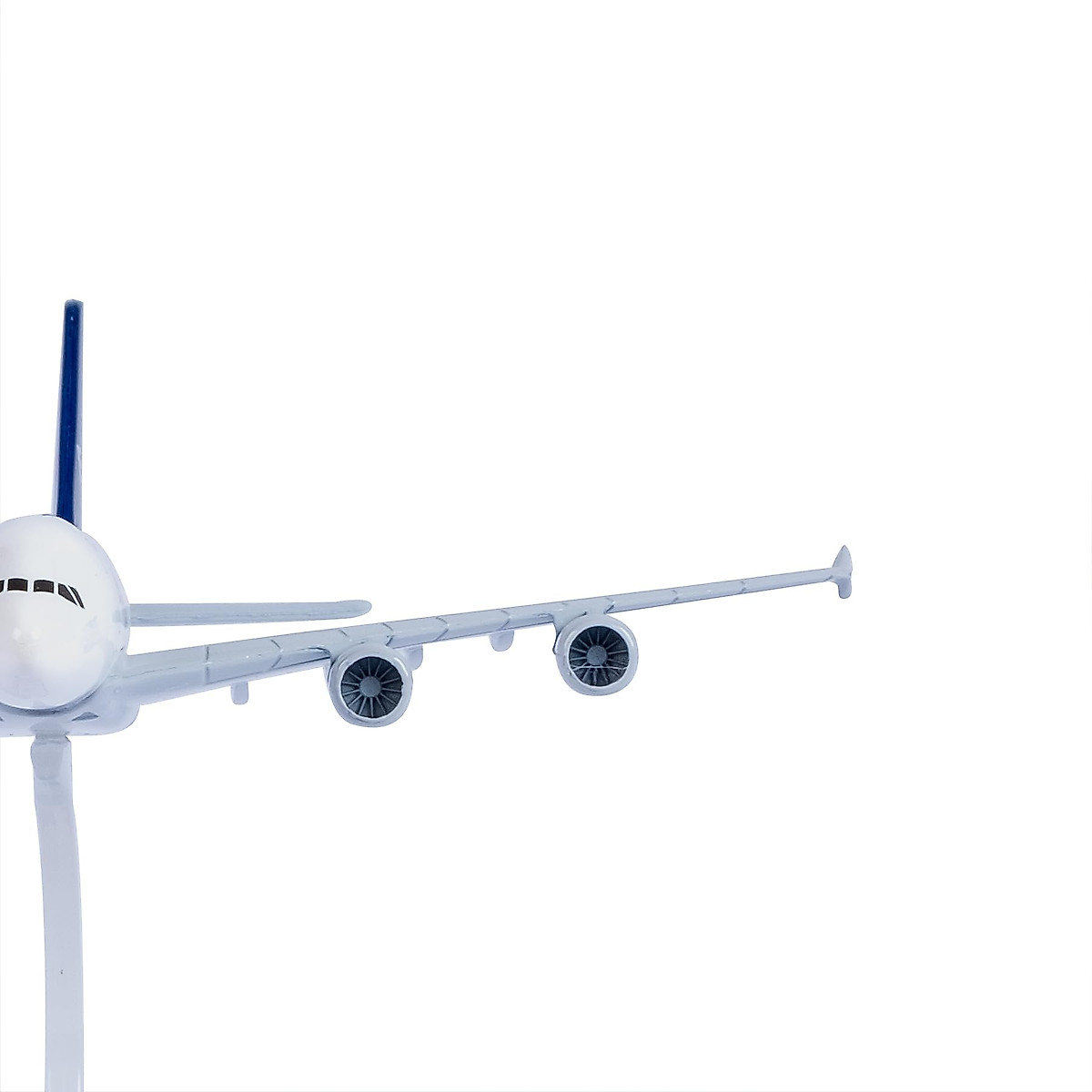 Bswath Model Airplane 1:400 Scale Model FedEx Airbus 380 Model Plane Metal Plane Model Die-cast Alloy Airplanes for Gift and Collection